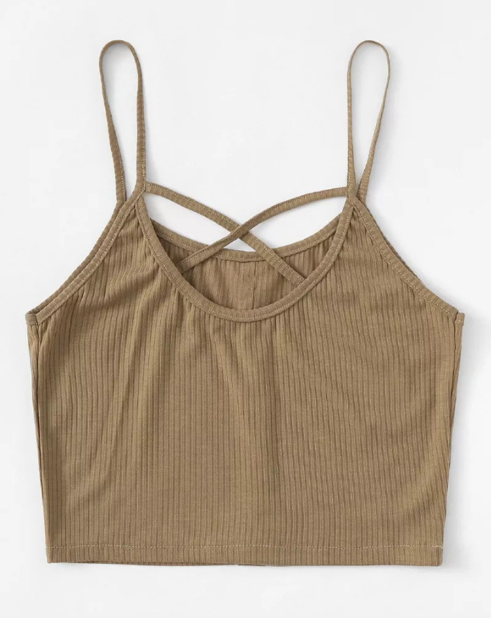 One-size-fits-all Vest Women's Top Plain Color Sleeveless Top With ...