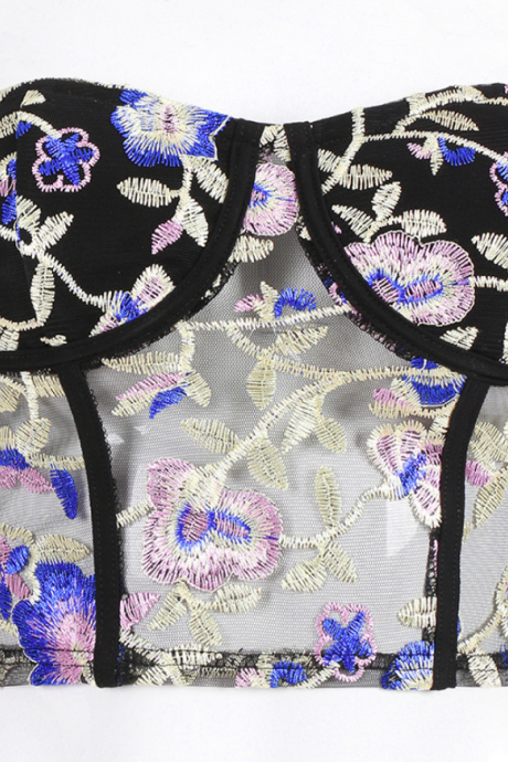 Belt Design Strapless Tube Top on Luulla