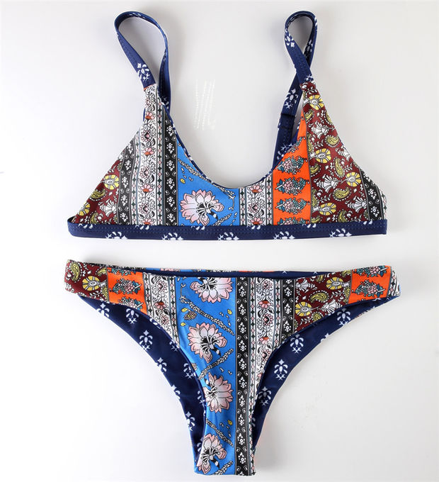 Summer Swimsuit Beach Sexy Swimwear Print High Quality Mat Bikini on Luulla