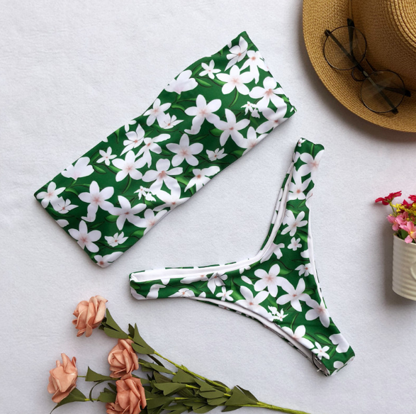 Broken Beautiful Sexy Bikini Strapless Bathing Suit Suits on Luulla