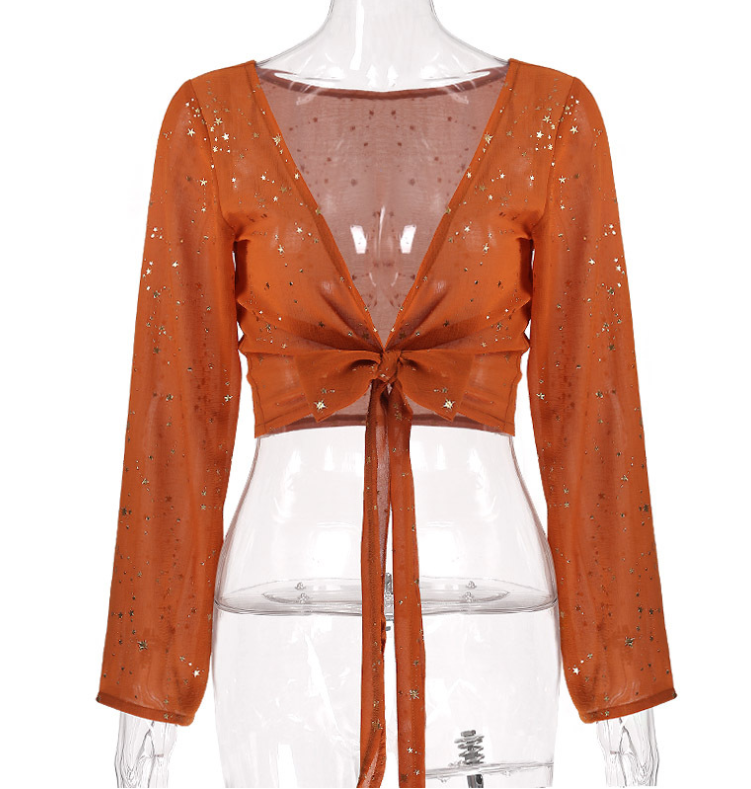 Style Lace Unlined Upper Garment, Sun-sun-protective Sand Clothing ...