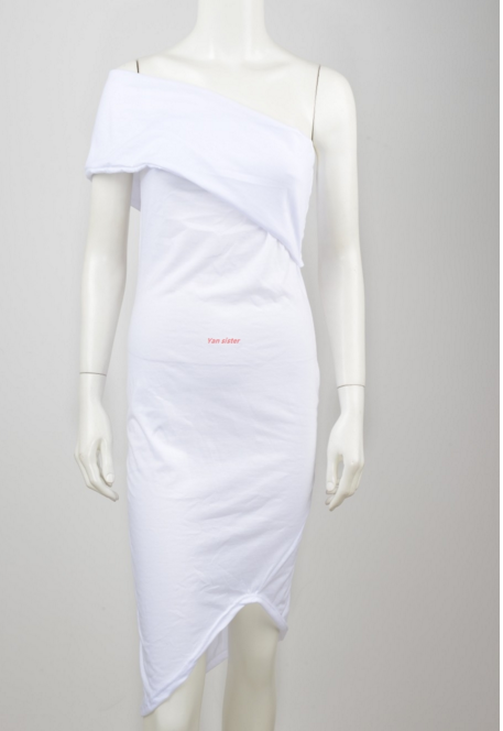 Fashion White Cute Off Shoulder Dress on Luulla